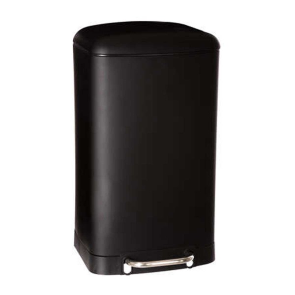 ARIANE BLACK METAL DUSTBIN 30 LT