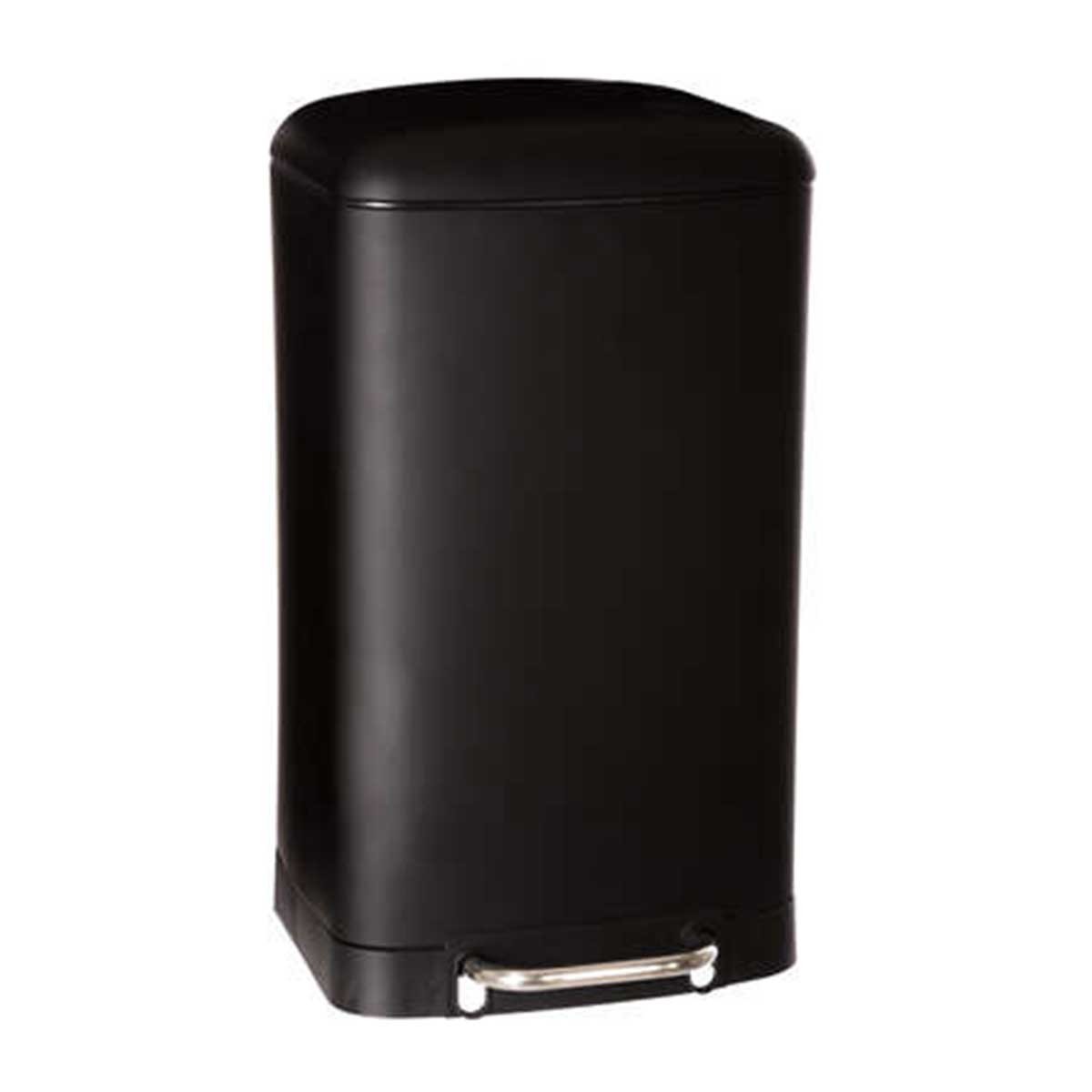 ARIANE BLACK METAL DUSTBIN 30 LT