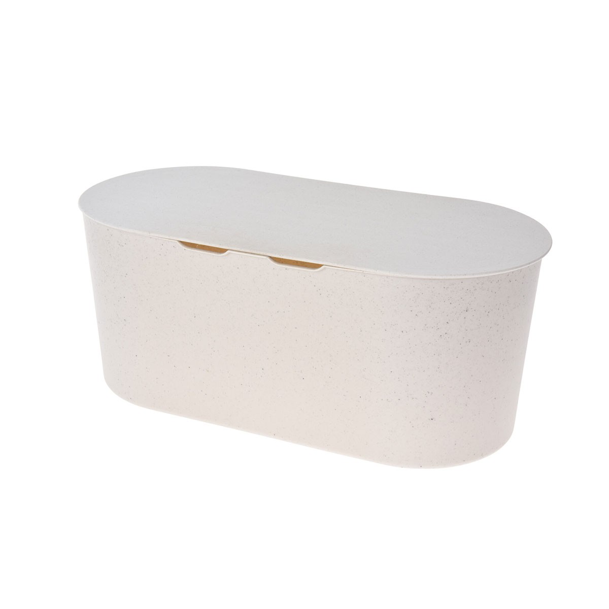 BREAD BIN CREAM 39X19X16CM CREAM