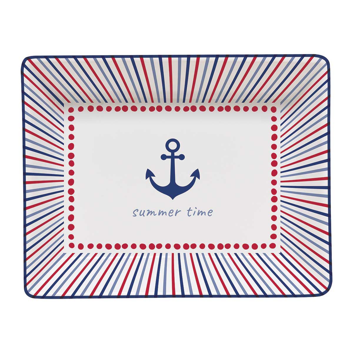 TWIST&MATCH BLUE PORCELAIN POCKET EMPTIER 14X11CM