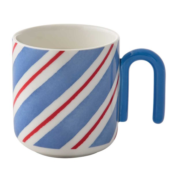 TWIST&MATCH BLUE PORCELAIN MUG 350ML