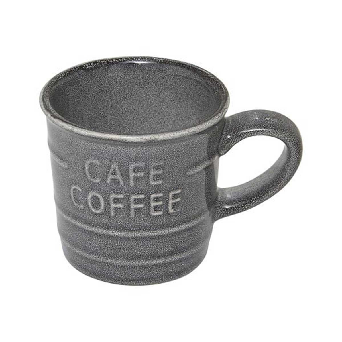 COFFEE ΦΛΥΤΖΑΝΙ 80ML ΓΚΡΙ ΚΕΡΑΜΙΚΟ